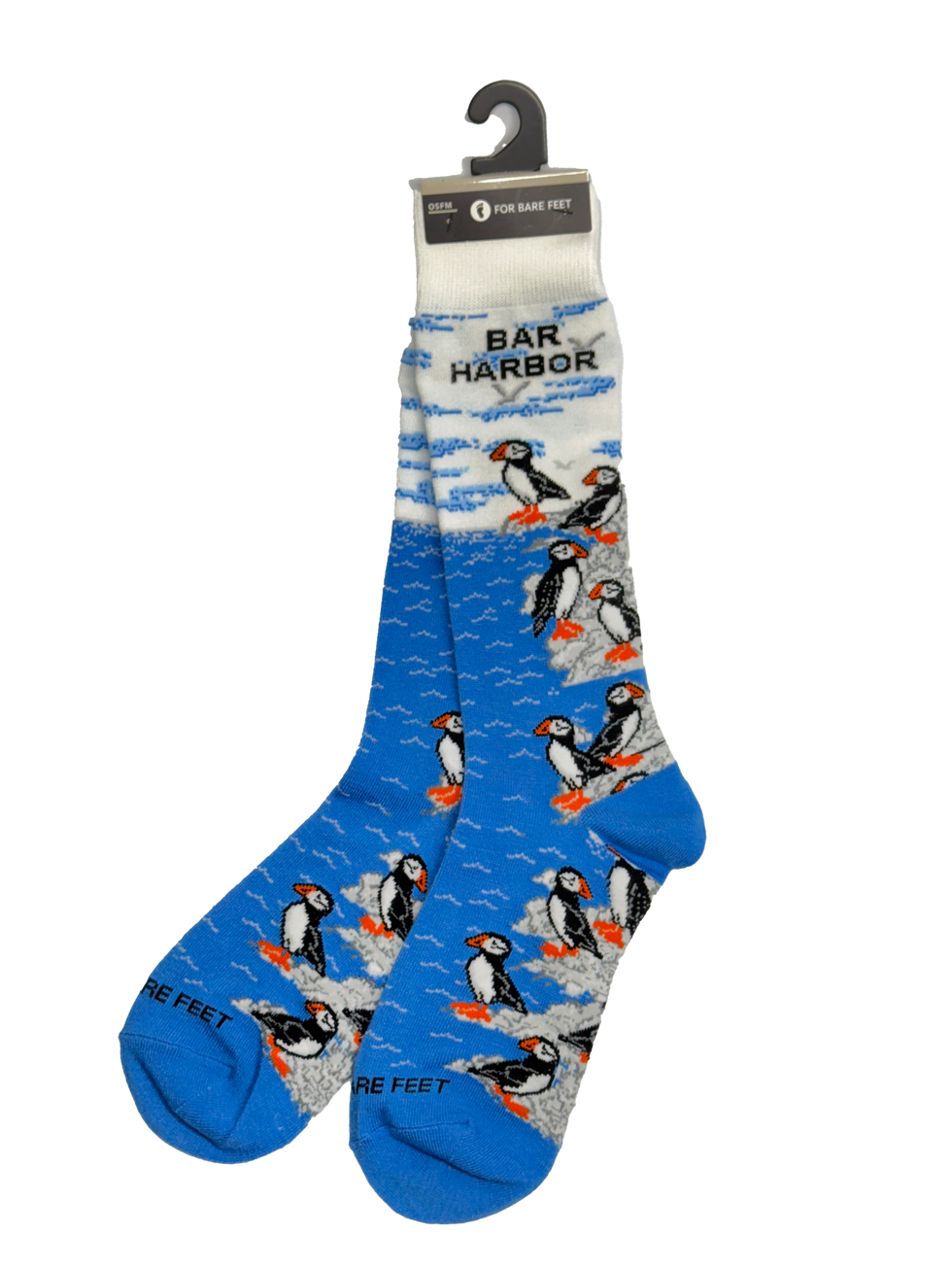 Bar Harbor Puffin Rocks Socks – Cool As A Moose